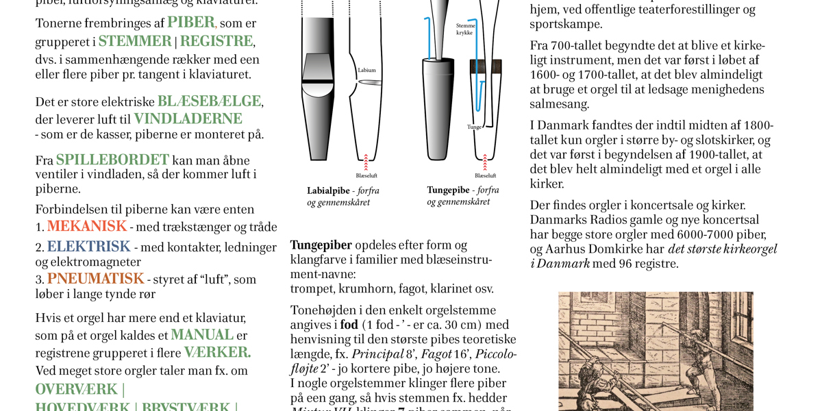 Nyttig viden om orgler